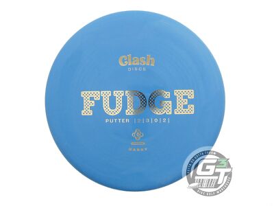 NEW Clash Discs Hardy Fudge 170g Blue Gold Foil Putter Golf Disc | eBay
