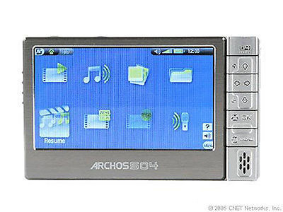 Archos 504 Gray/Silver (160GB) Digital Media Player for sale online | eBay