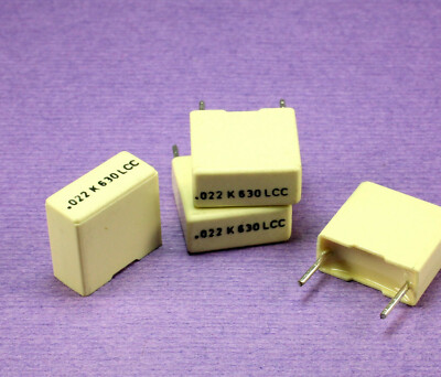 25pcs LCC .022uF 630v Metallized Box Film Capacitor, 10% Tolerance | eBay