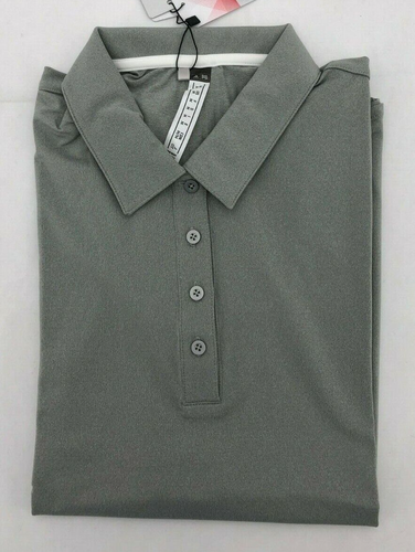 Womens Addidas Polo Shirt | Size Medium | Striped Shoulder | Grey ...