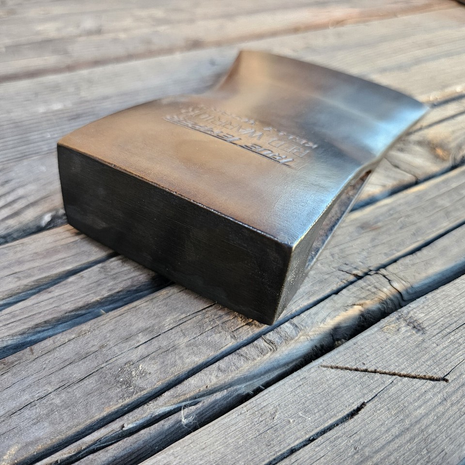 Vintage TRUE TEMPER RED WARRIOR KELLY WORKS SIngle Bit 3 lb Axe CRISP ...