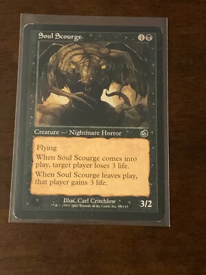 Magic the Gathering Torment Soul Scourge | eBay