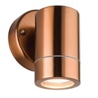 OUTDOOR COPPER DOWN SINGLE WALL SPOT COLUMN LIGHT 240V GARDEN IP44 GU10 ...