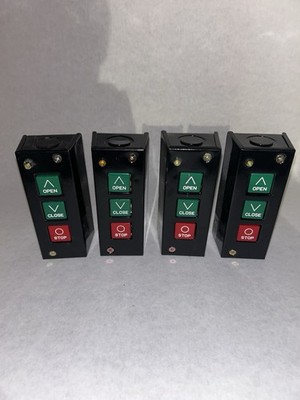 PBS-3 Commercial Garage Door Opener Push Button Wall Control Station ...