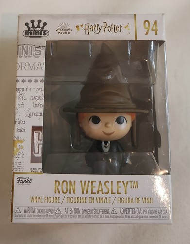 Funko Minis - Harry Potter Series - Ron Weasley w/ Sorting Hat 94 ...