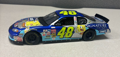 2003 Jimmie Johnson #48 Lowe’s SpongeBob SquarePants 1:24 Nascar ...