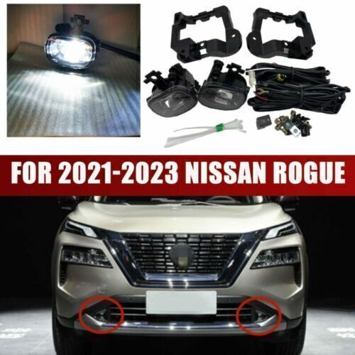 Front Fog Lamps Signal Light Daytime Running Lights For Nissan Rogue ...