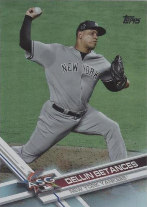 2017 Topps Update Series - All-Star Dellin Betances #US197 Rainbow Foil ...