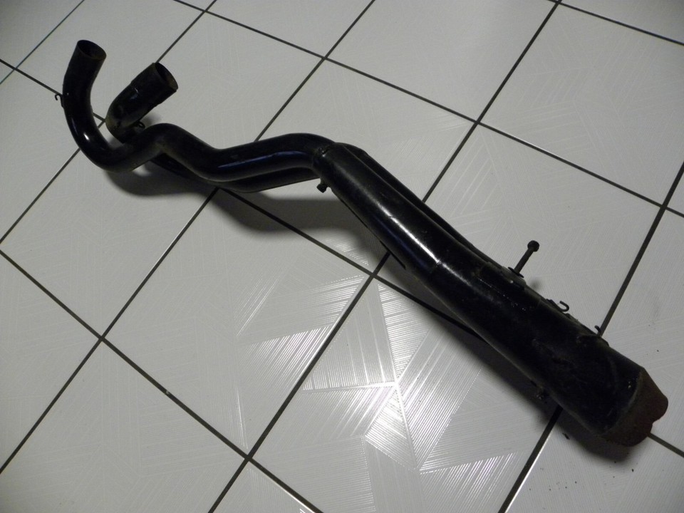 HARLEY alloy XR750 exhaust system JEMCO mild rust & dinged-up Free USA ...