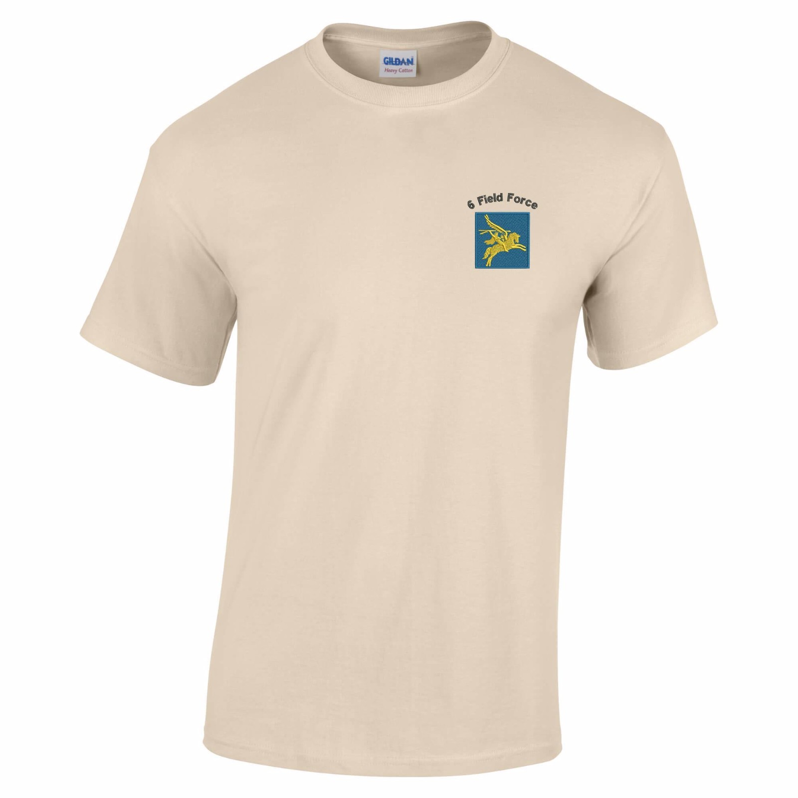 OFFICIAL 6 Field Force Embroidered T-Shirt | eBay UK