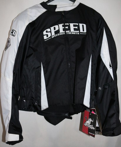 NWT Speed and Strength THROTTLE BODY motorcycle riding jacket size ...