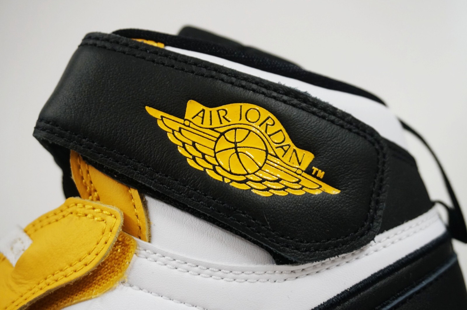 Nike Air Jordan 1 High Sneakers Yellow Ochre Mens CQ3835-107 | Foot ...