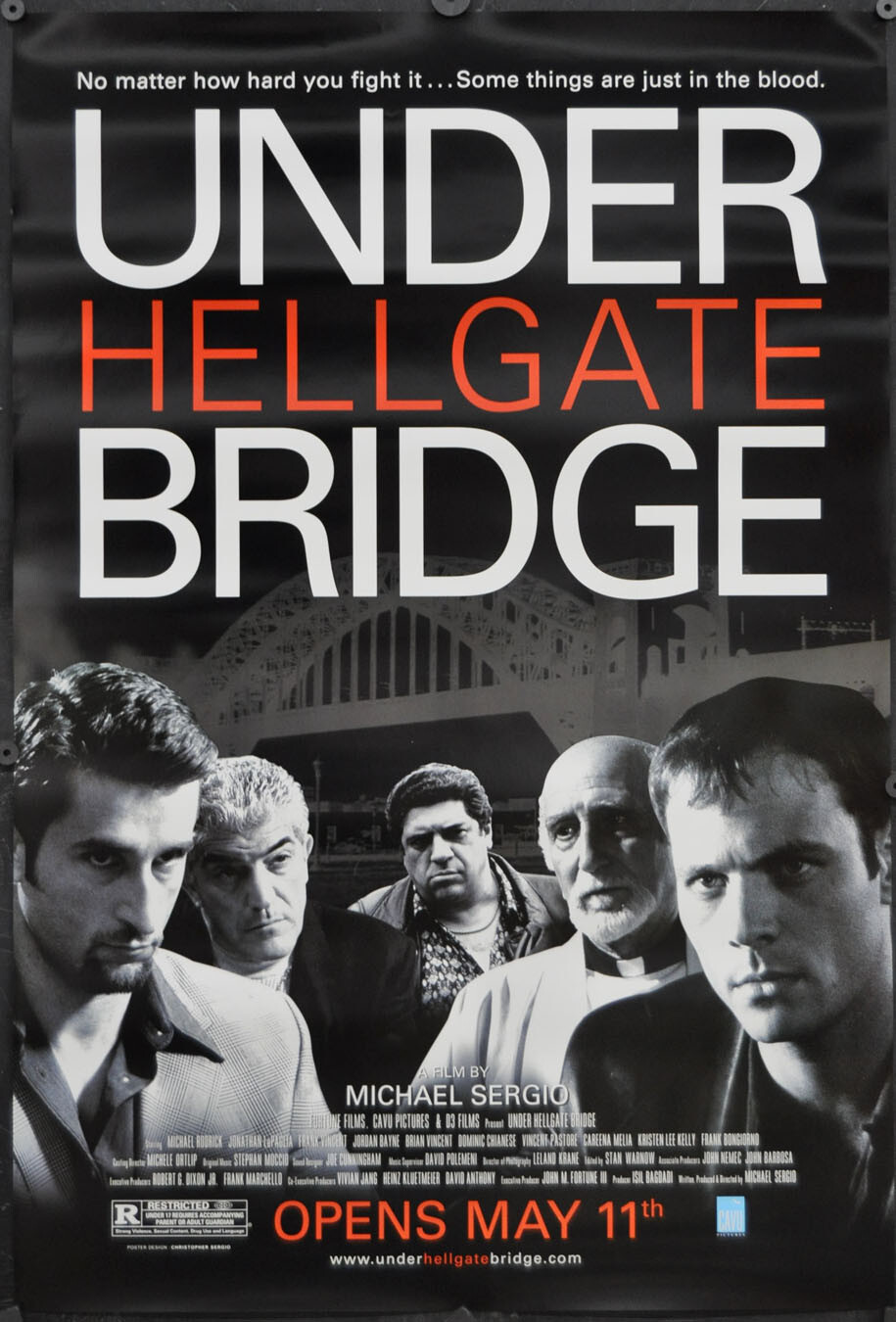 Under Hellgate Bridge 1999 27X40 ORIGINAL NM 1-S MOVIE POSTER MICHAEL ...