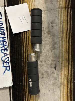 Motorcycle Pegs Male With Rubber Chopper Harley | eBay