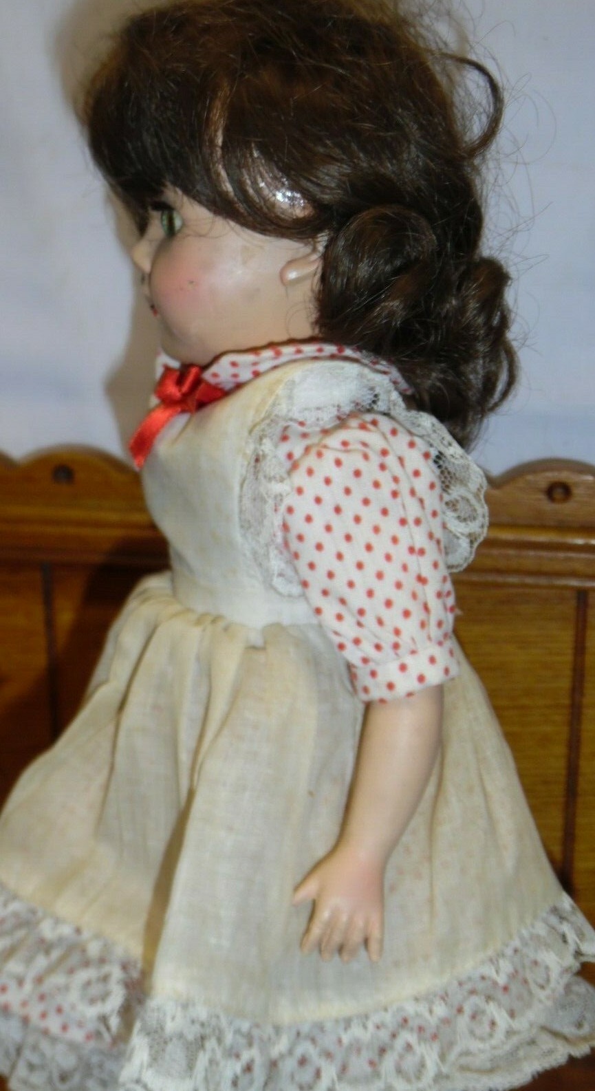 Vintage Hard Plastic LuAnn Simms Walker Sleepy Eye Doll USA - 14.5 ...