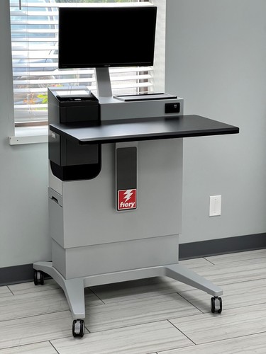 Xerox Versant 180 with Output Catch Tray and EX180 Fiery 350gsm Meter ...