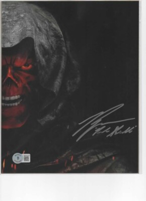 Ross Marquand Red Skull Stonekeeper autograph 8 x 10 Beckett COA ...