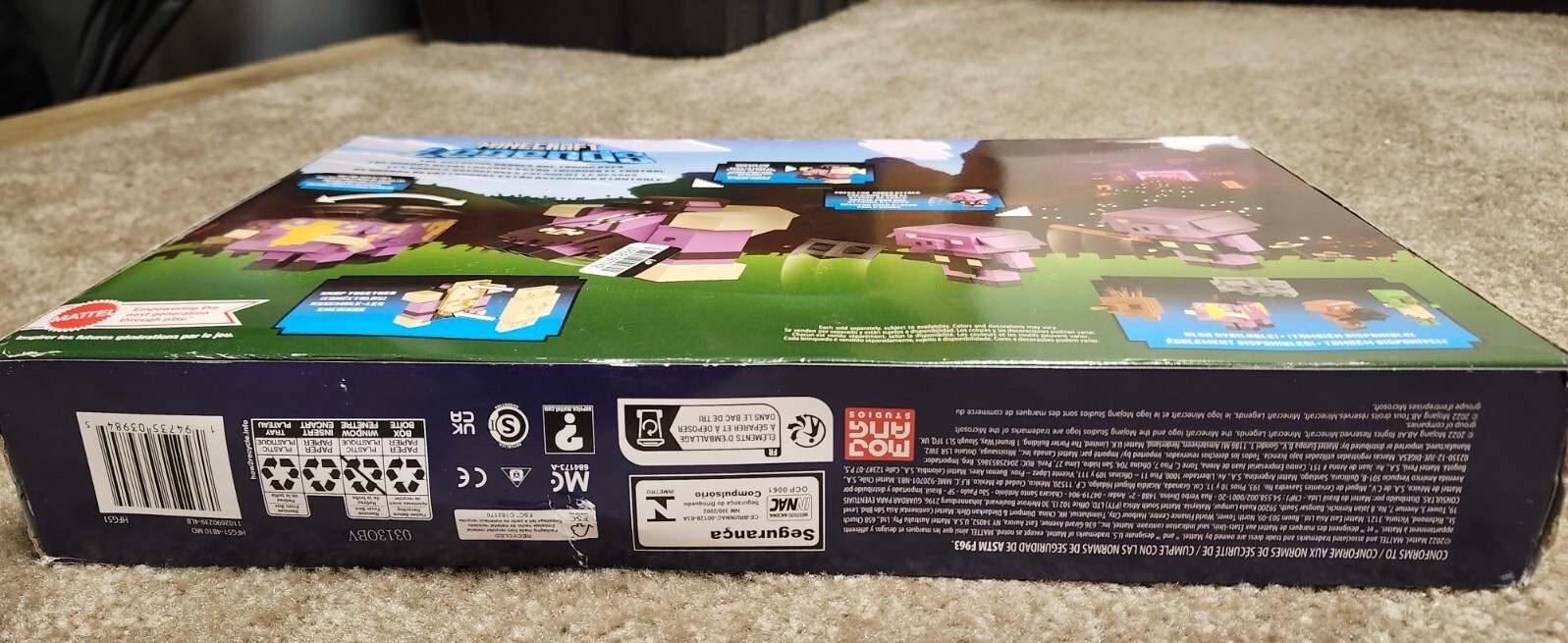 NEW Mattel Minecraft Legends Nether Invasion Pack Set of 4 Action Figures