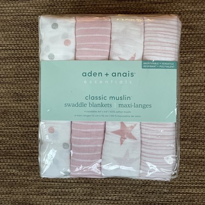 Swaddling Blankets Aden by Anais Classic Swaddle Blanket 100 Cotton ...