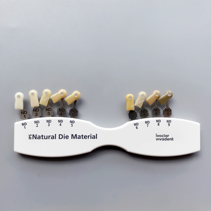 2*Dental IPS Natural Die Material Shade Guide Ivoclar VivadentND1-9 ...