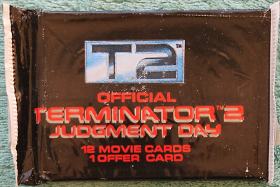 Terminator 2 Judgement Day 1991 Impel Sealed Pack Of 12 Movie Cards | eBay
