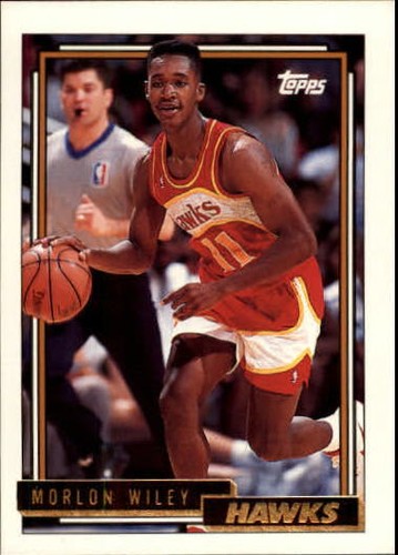1992-93 Topps Gold #295 Morlon Wiley - NM-MT | eBay