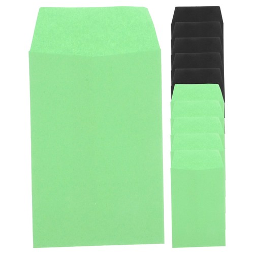 100 Pcs Colorful Envelope Bag Cash Stuffing Envelopes Small Paper Bags ...