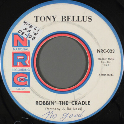 Tony Bellus - Robbin' The Cradle - National Recording Corporation - NRC ...