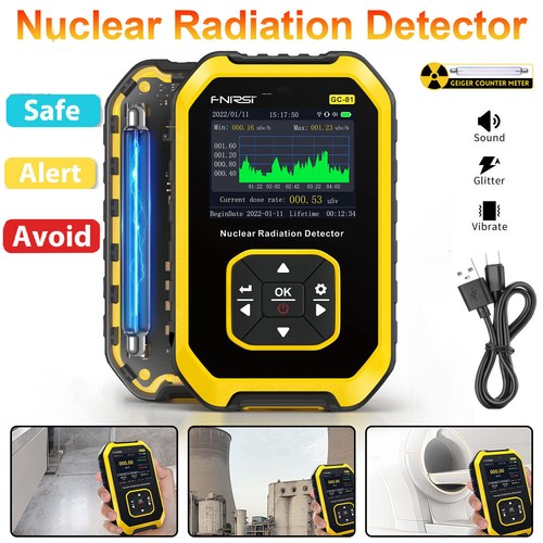 Portable Nuclear Radiation Detector GM Geiger Counter Tube β γ X-Ray Dosimeter | eBay