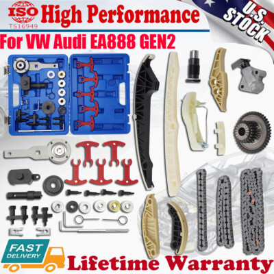 Master Engine Timing Repair Tool Kit for VW Audi TSI TFSI EA888 Gen2 1. ...
