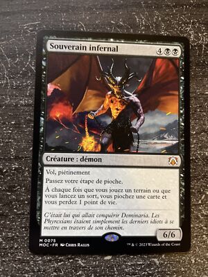 CARTE MAGIC MTG SOUVERAIN INFERNAL L’INVASION DES MACHINES NEUF FR | eBay