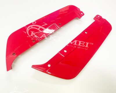 Kakumei STI Type Rear Side Spoiler Splitter Cherry Red for 2022 22 ...