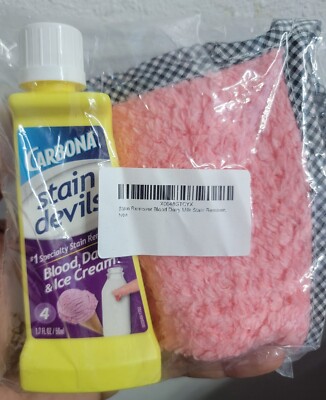 Carbona Stain Devils #4 Remover Blood, Dairy & Ice Cream 1.7 OZ ...