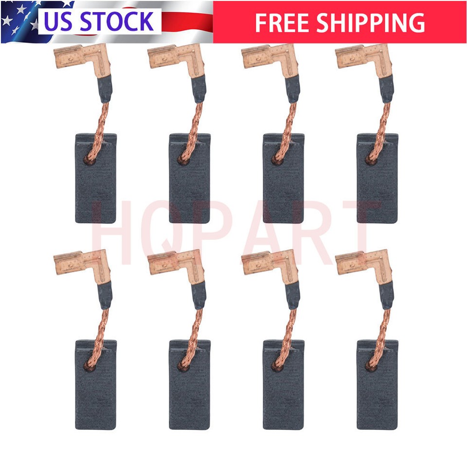 8 Pack Carbon Brush N097696 For DeWalt DWE4120 DWE4011 DWE4012 DWE4120 ...