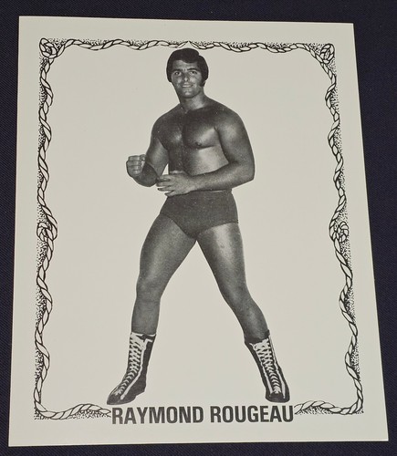 VINTAGE - WRESTLER - RAYMOND ROUGEAU - WRESTLING - PHOTO - ORIGINAL | eBay