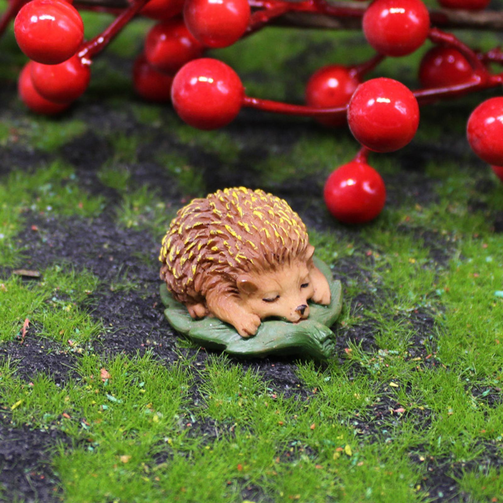 Hedgehog Statue Resin Hedgehog Figurine Novelty Gift | eBay