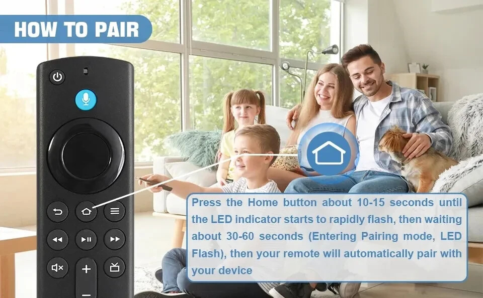 New Voice Remote Control L5B83G for Amazon Fire TV Stick Lite 4K 3rd ...