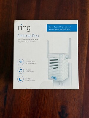 Ring Chime Pro Wi-Fi Extender and Indoor Chime New Sealed | eBay
