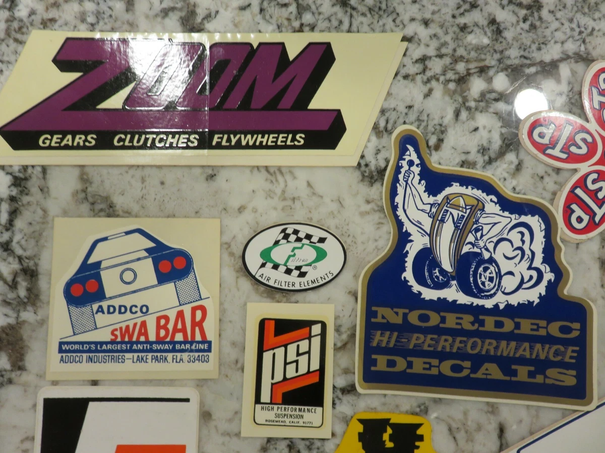 Vintage Racing Decals
