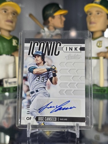 2020 Panini Absolute - Iconic Ink #IC-JC Jose Canseco /49 (AU) for sale ...