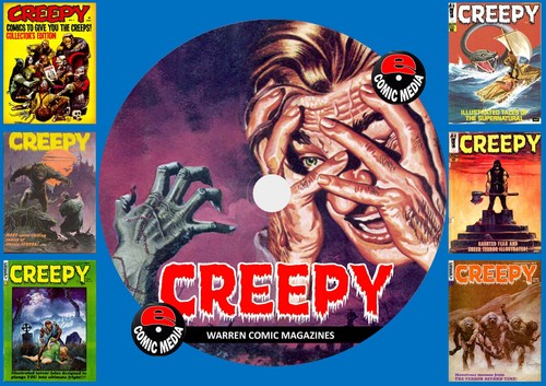 Creepy (Warren Comic Mags) Complete On PC DVD Rom (CBR Format) | eBay