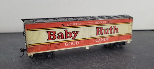 BA09 HO Scale Train Car REEFER BABY RUTH NADX 5342 KNUCKLERS | eBay