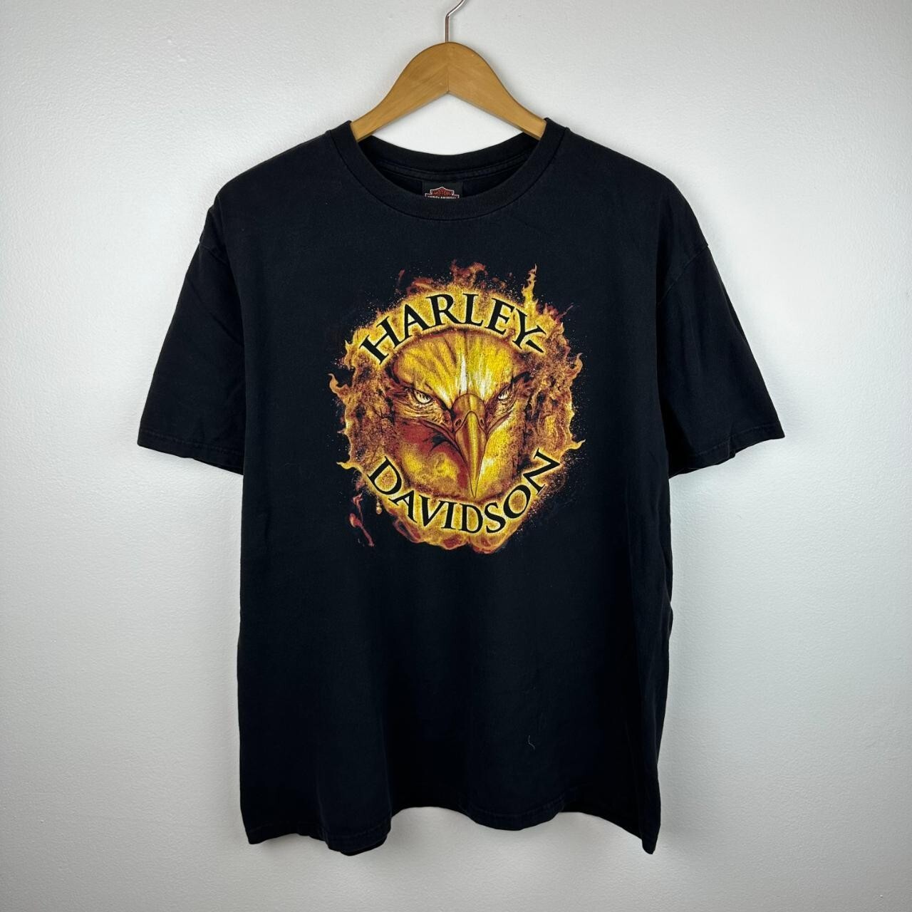 Harley Davidson Motorcycles Flaming Eagle Fire Birch … - Gem