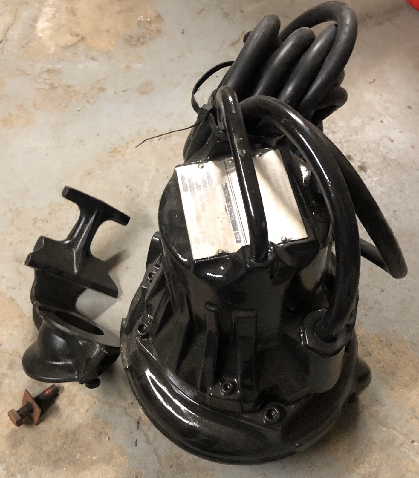 ITT FLYGT 3085 1690 RPM 2.2 KW 3 HP SUBMERSIBLE 3” WELL SEWAGE SLOP ...