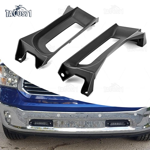 Pair Front Right & Left Tow Hook Bezels 68196982AA For Dodge Ram 1500 ...
