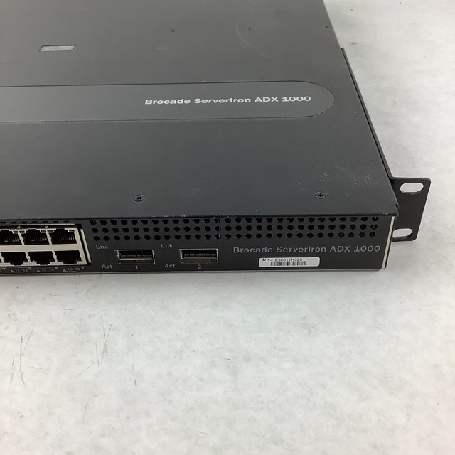Brocade ServerIron ADX 1000 Application Delivery Switch E30507g00h for ...