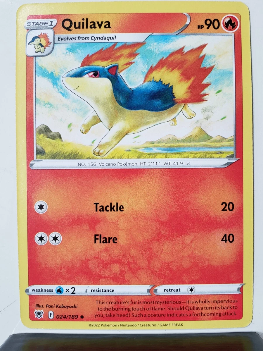 Quilava Evolution Chart