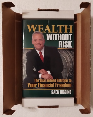 NEW SEALED WEALTH WITHOUT RISK SYSTEM 2 DVD HARDCOVER BOOK SAEN HIGGINS ...