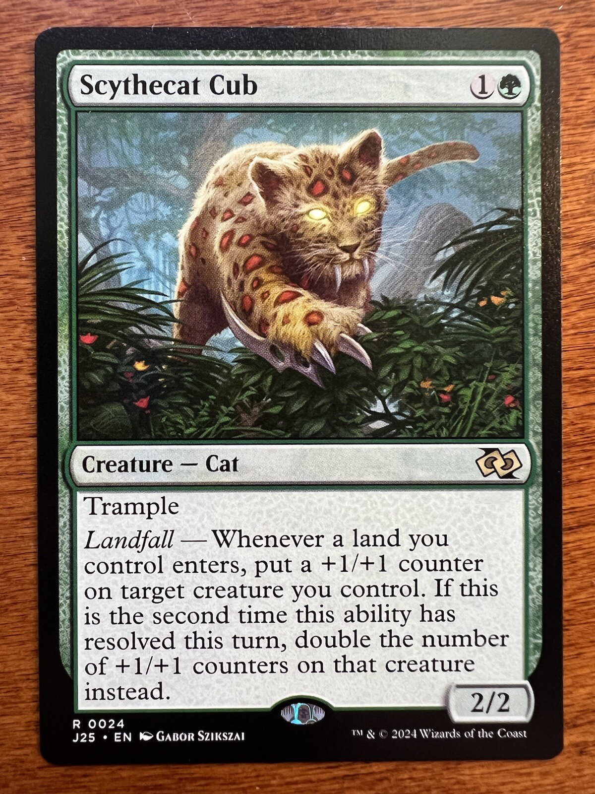 1x Scythecat Cub MTG Foundations Jumpstart Unplayed NM-M 0024 | eBay