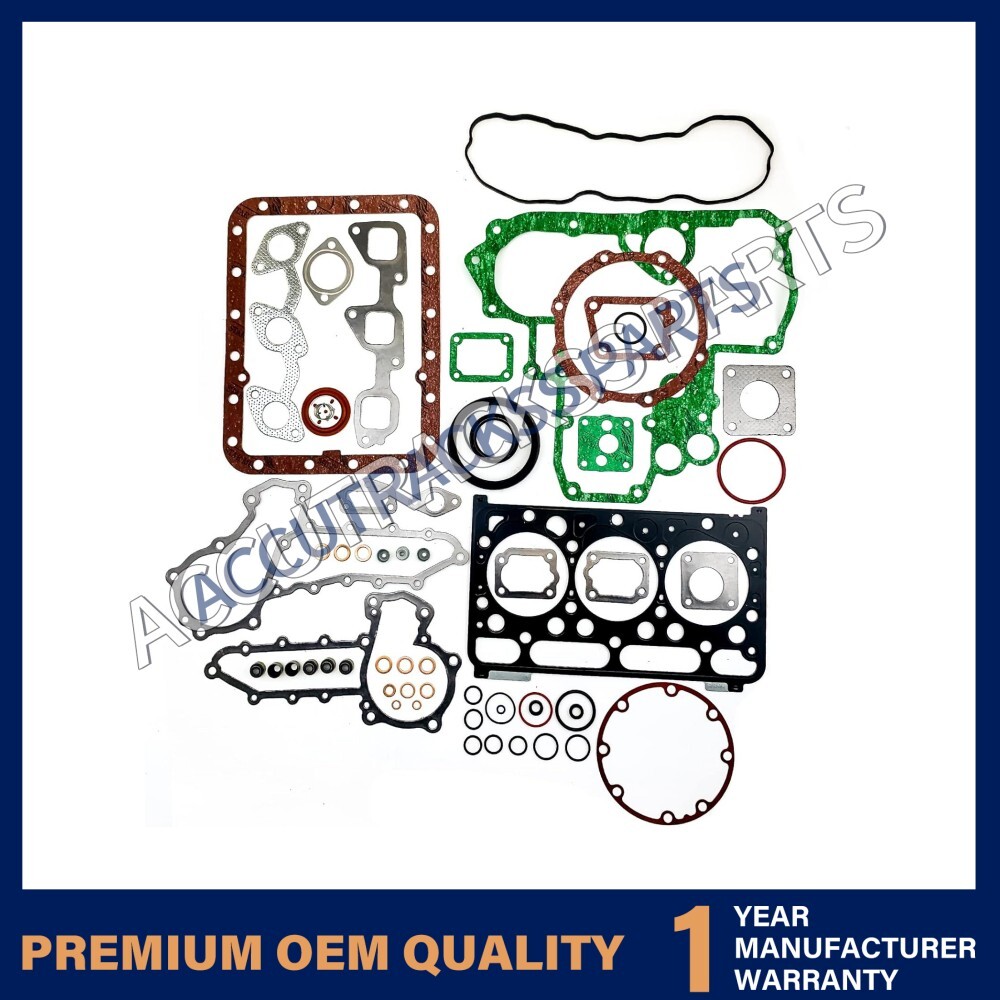 Overhaul Rebuild Kit for Kubota D1703 Engine L3300 L3400 L3430 Tractors ...